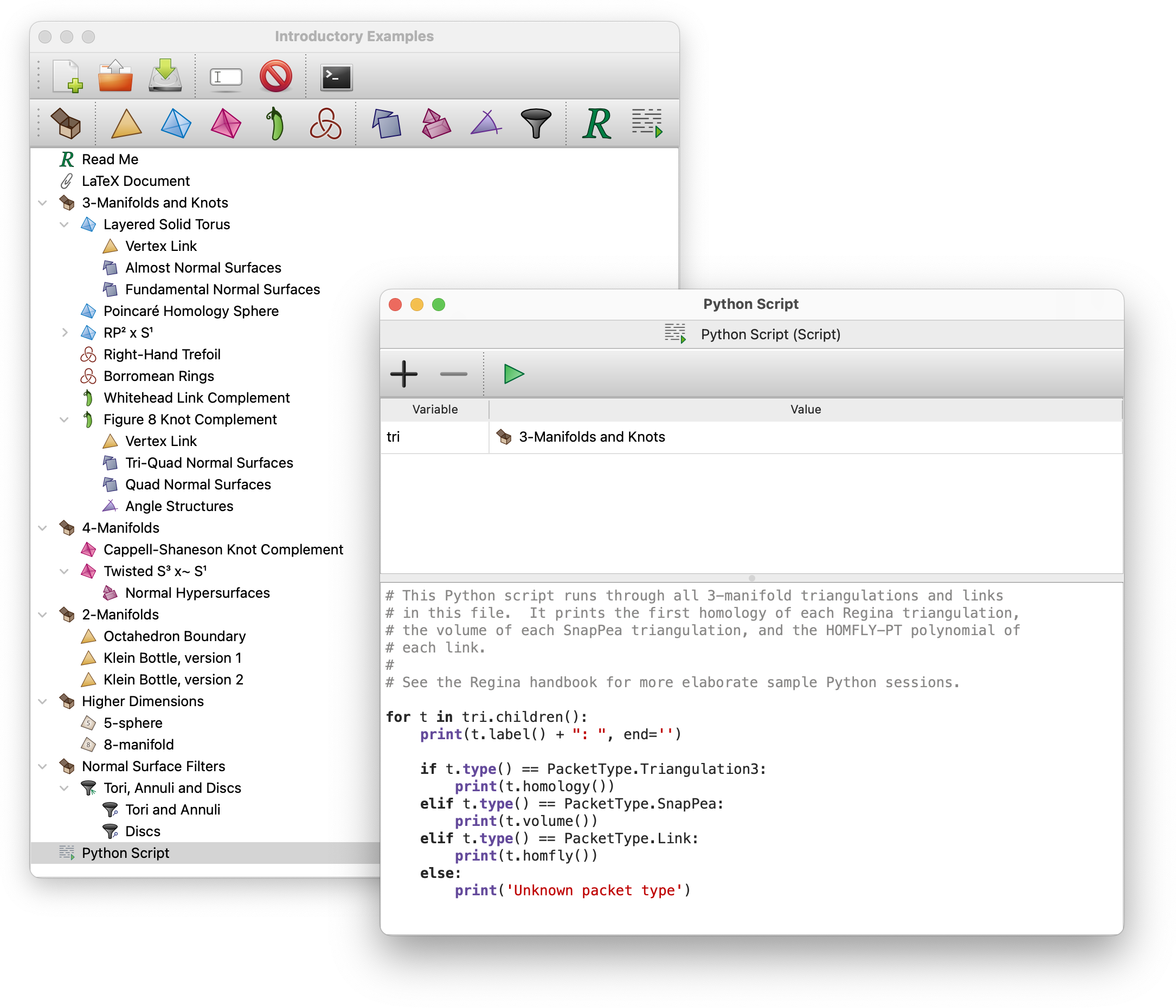Different Packet Types